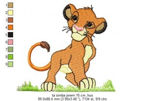 Simba baby Free Embroidery Design – embwin – machine embroidery designs