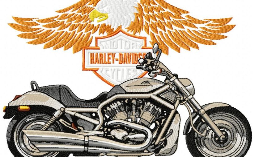 Harley Motorcycle Free Embroidery Design - embwin - win embroidery ...