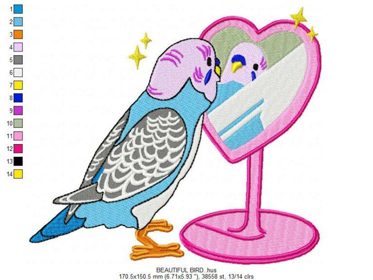 Beautiful Bird Free Embroidery Design – embwin – machine embroidery designs