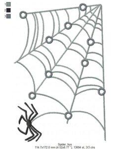 Spider Network Free Embroidery Design – EmbWin – Free Embroidery Designs